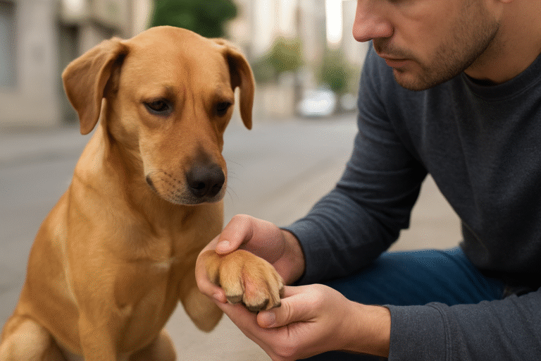 Pododermatite Canina: Identificando Feridas nas Patas e Tratamento Natural